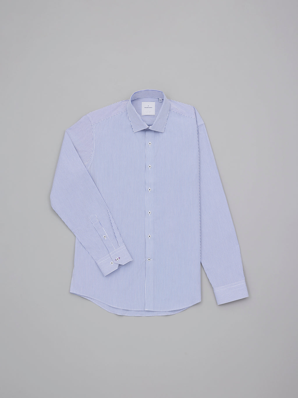 Benjamin Barker - Brayfield Navy Pinstripe