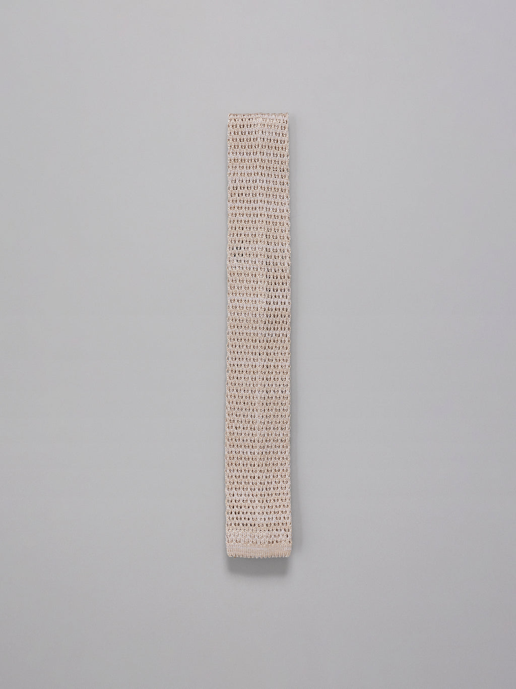 Benjamin Barker - Claredale Sand Silk Knit Tie